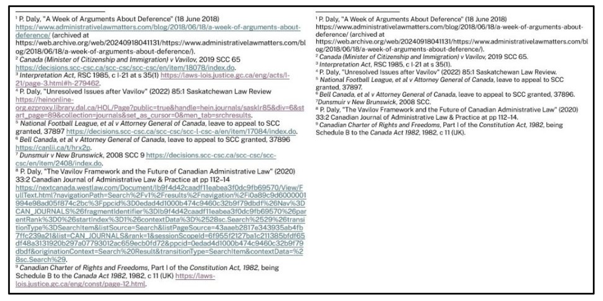 Avoiding a 404: When to Add URLs to Legal Citations - Slaw
